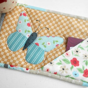 Butterfly Pocket Mug Rug Pattern - Etsy