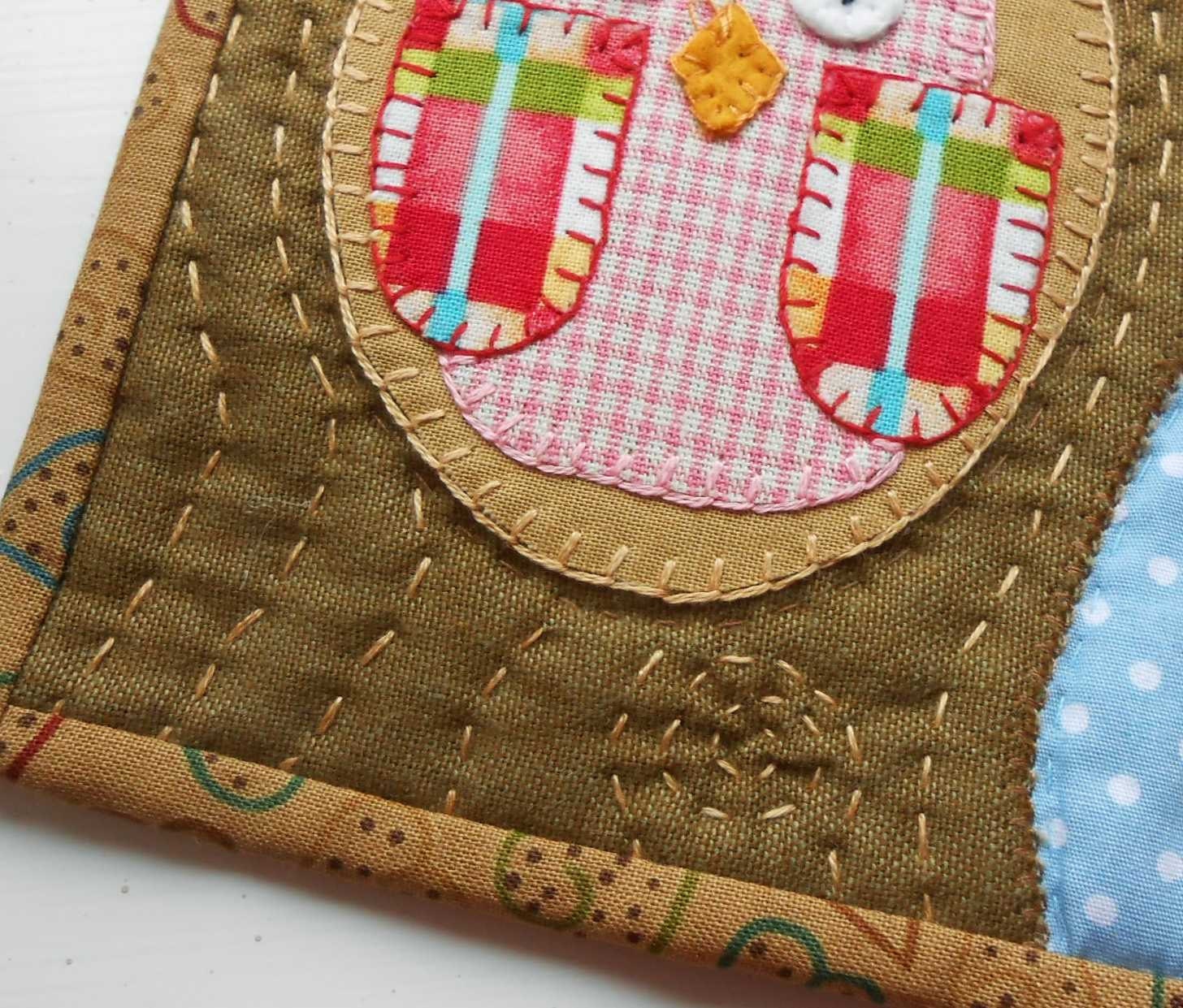 Night Owls Mug Rug Pattern - Etsy