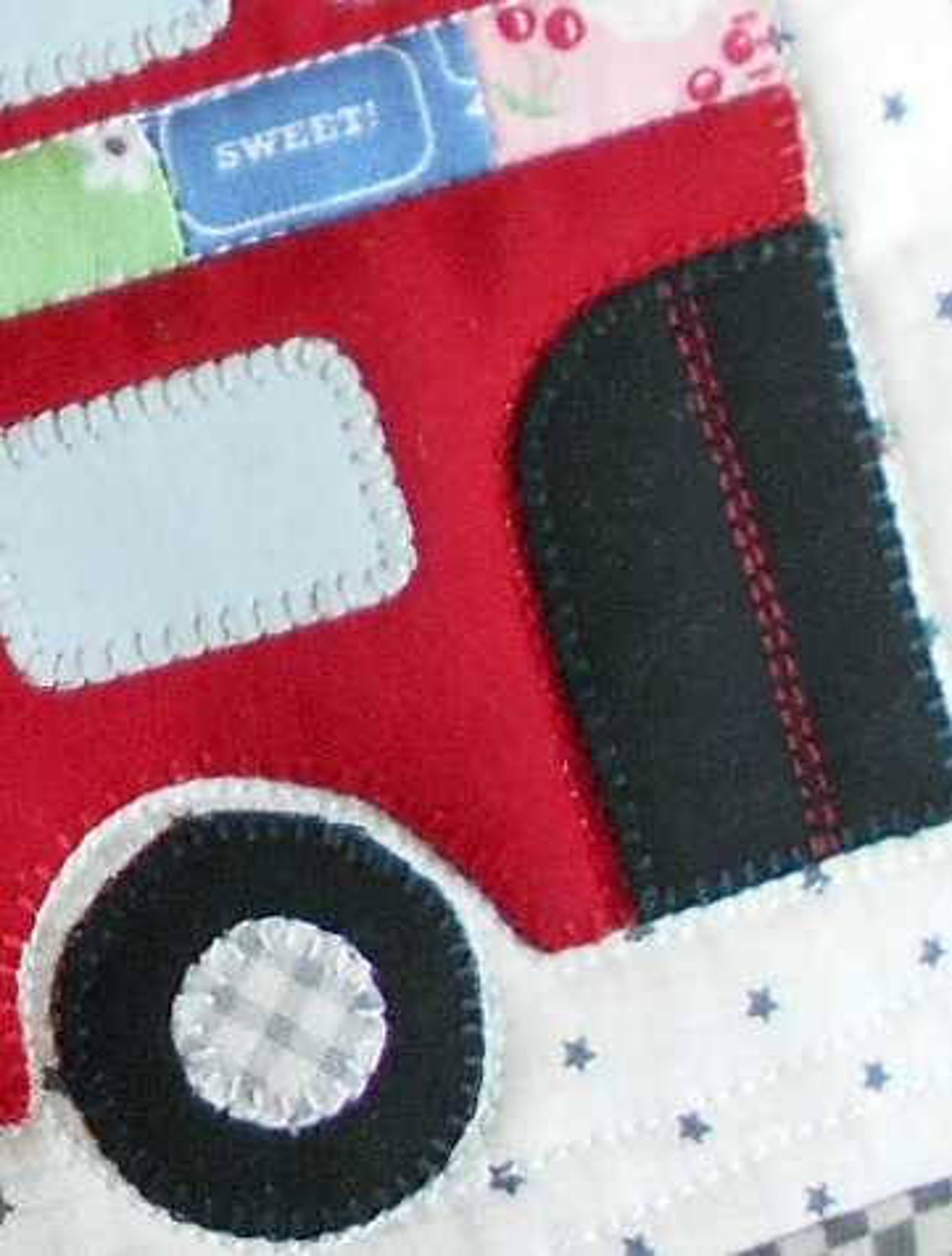 London Bus Skinny Runner and Mug Rug | Etsy