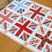 Union Jack Patchwork Block and Table Runner Pattern - Etsy