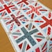 Union Jack Patchwork Block and Table Runner Pattern - Etsy