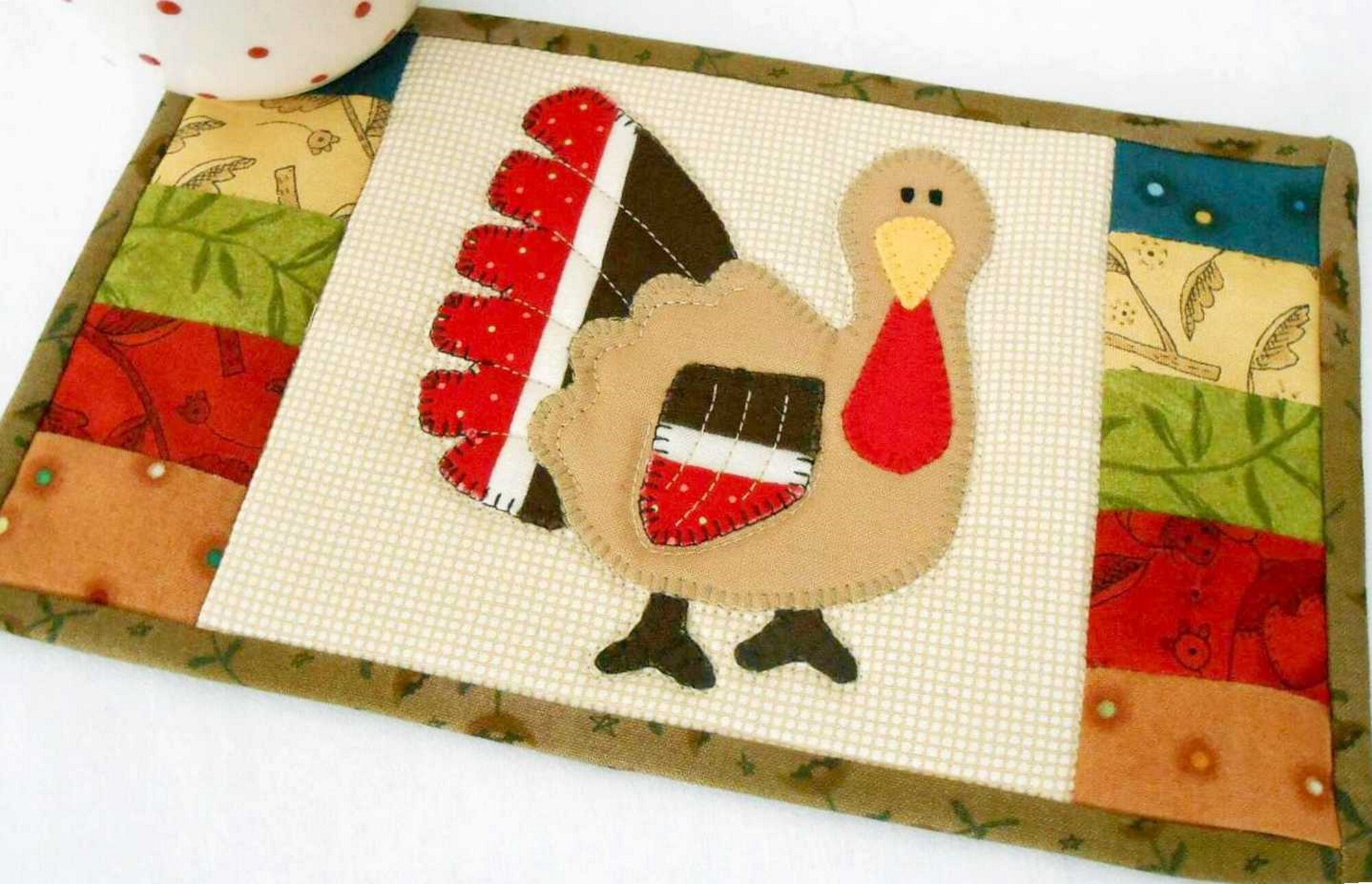 The Patchsmith's Autumn Mug Rug Pattern Pack - Etsy