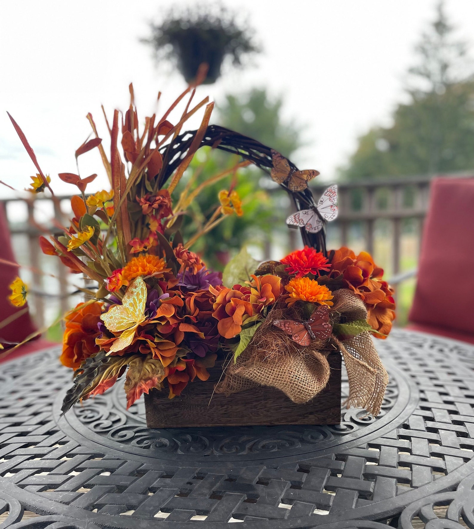 Fall Center Piece, Floral Arrangement, Thanksgiving Centerpiece ...