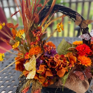 Fall Center Piece, Floral Arrangement, Thanksgiving Centerpiece ...
