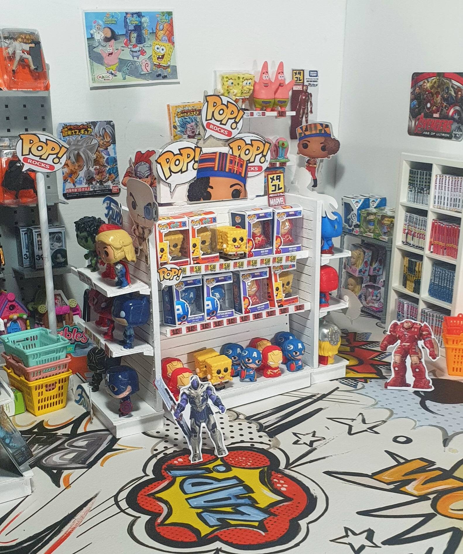 Funko Pop Doll House Miniature-mini's Toys 1/6 Scale - Etsy