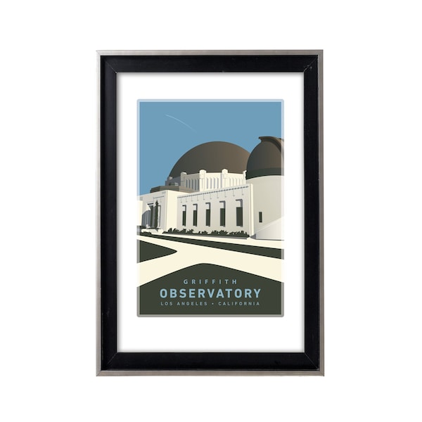 Griffith Observatory Poster - Etsy