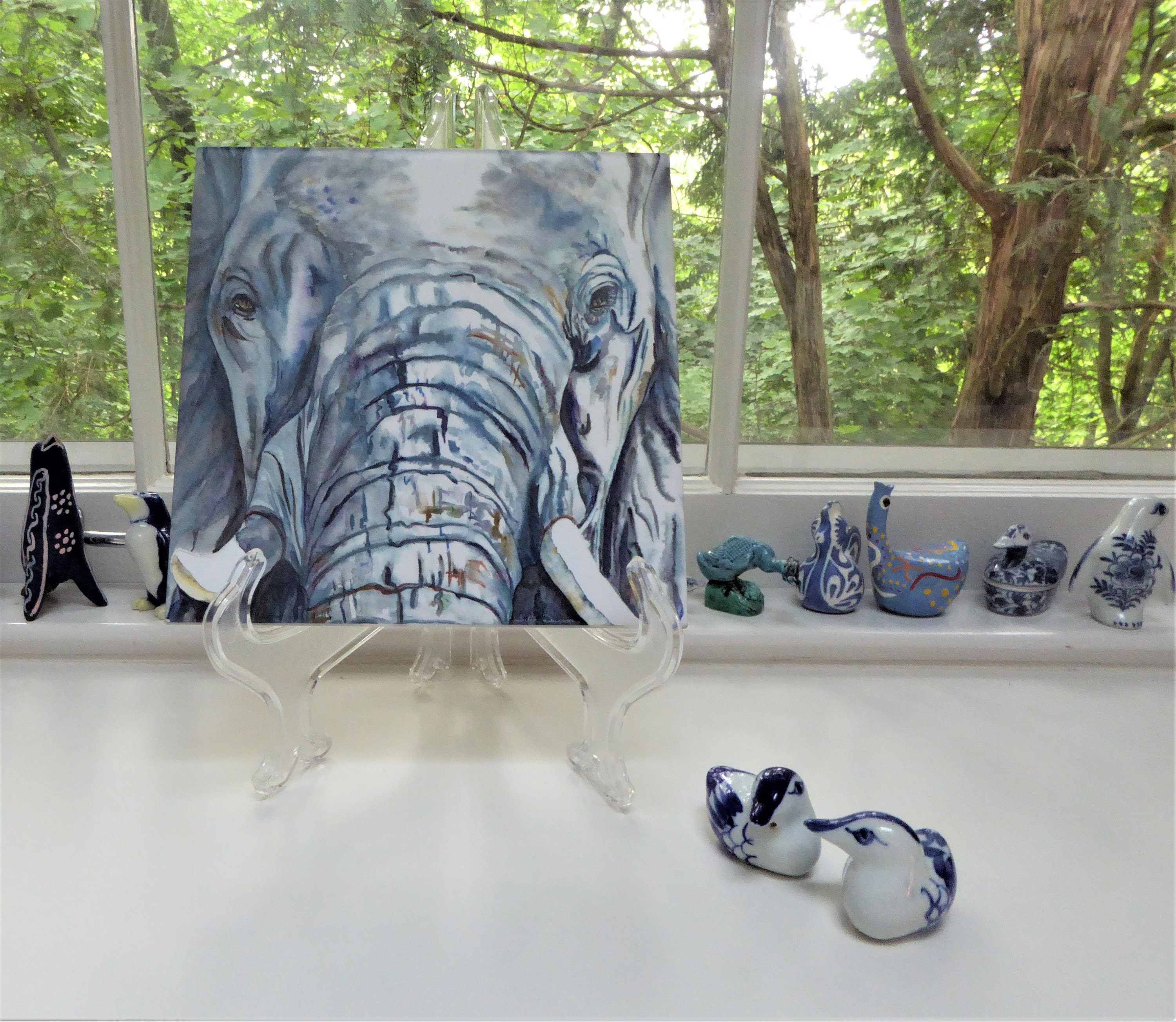 Call Me Madam (elephant) Ceramic Tile - 8x8 Inches - Etsy