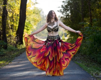 Fire Skirt - Etsy