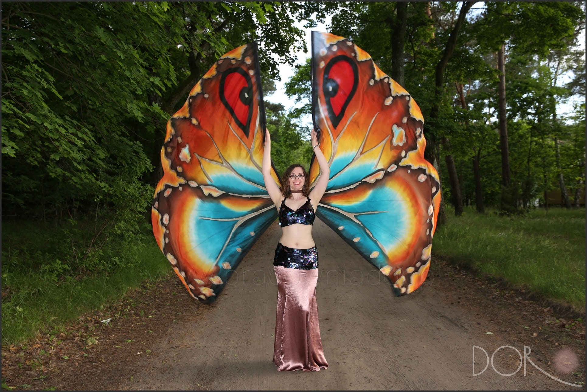 Mothra Wings - Pattern of Godzilla 2019. Belly Dance Unique Wings Made ...
