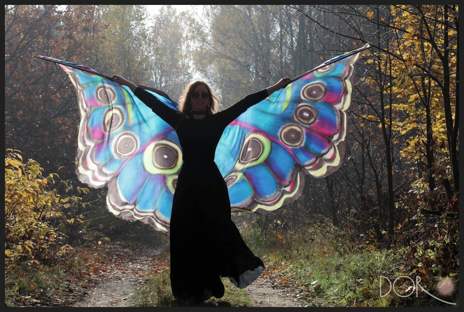 Unique, Hand Painted Silk Wings Made to Order. the Wings Like a ...