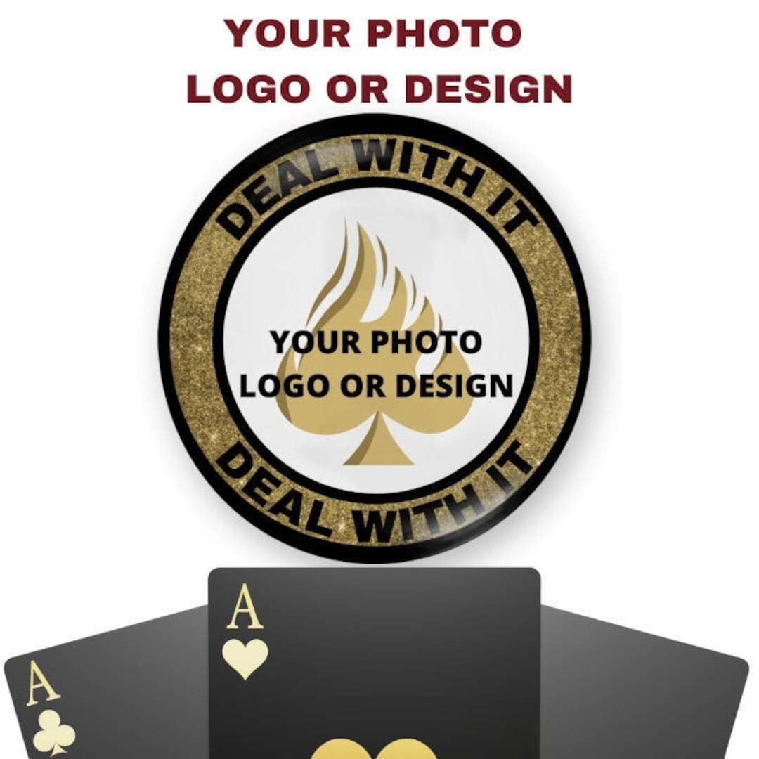 Personalized Glass Dealer Button, Poker Dealer Button, Dealer, Big ...