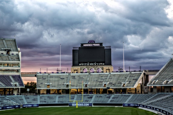 TCU Amon G. Carter Stadium Scoreboard - Etsy