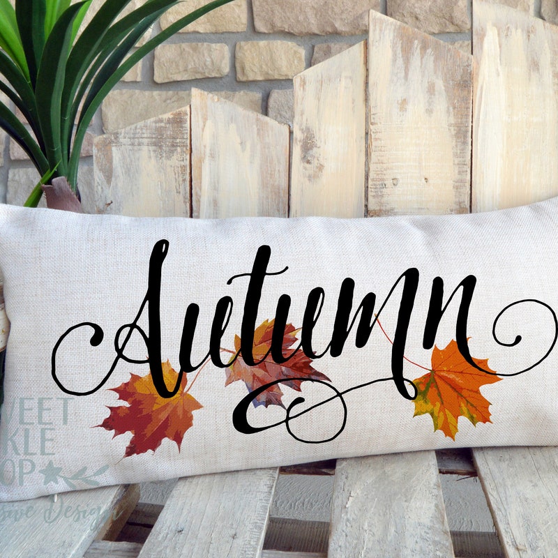 Fall Leaf Throw Pillows - Etsy