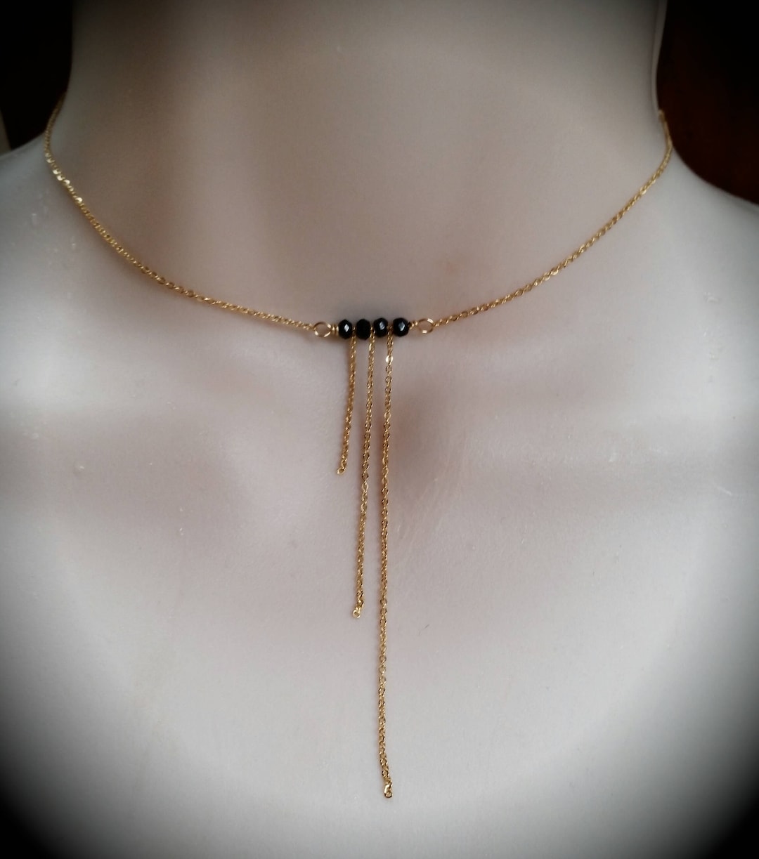 Stassi's Signature Gemstone Chain Choker Necklace - Etsy