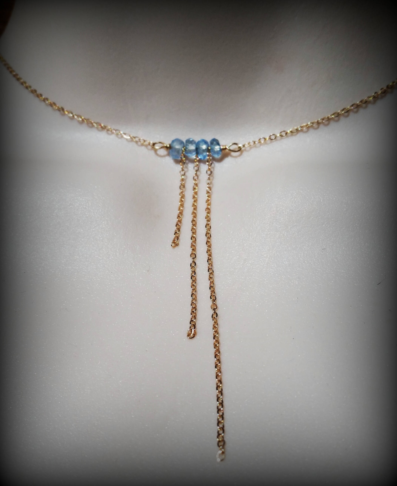 Stassi's Signature Gemstone Chain Choker Necklace - Etsy