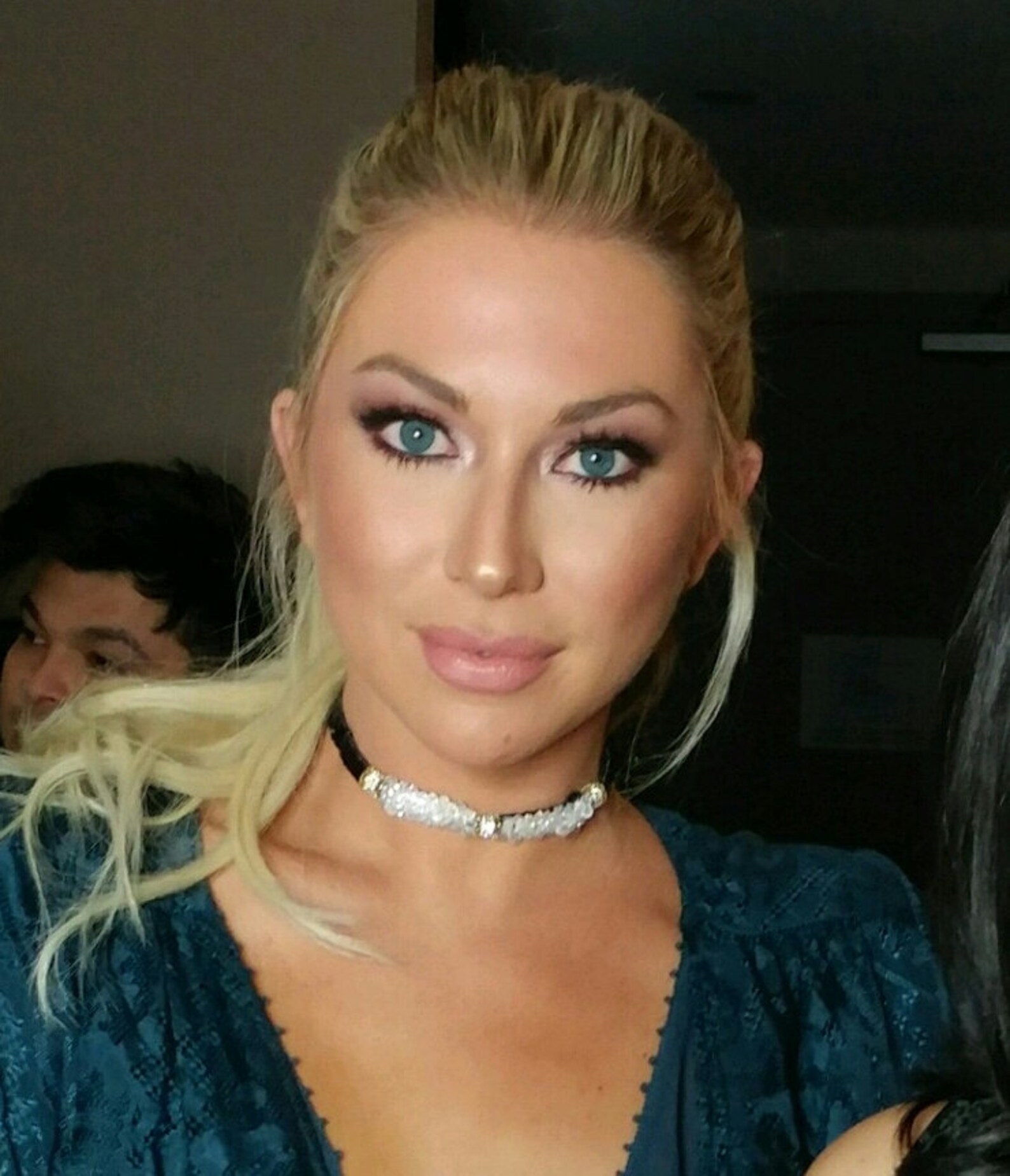 Stassi's "watch What Happens Live" Black Velvet & White Ice Choker - Etsy
