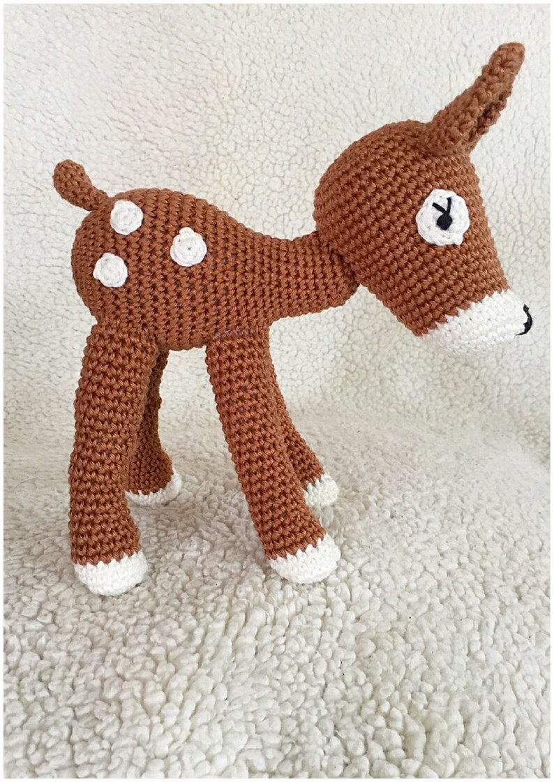 Crochet Pattern of Cute Deer PDF File in Dutch or English US Terms ...