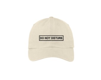 Do Not Disturb Hat - Etsy