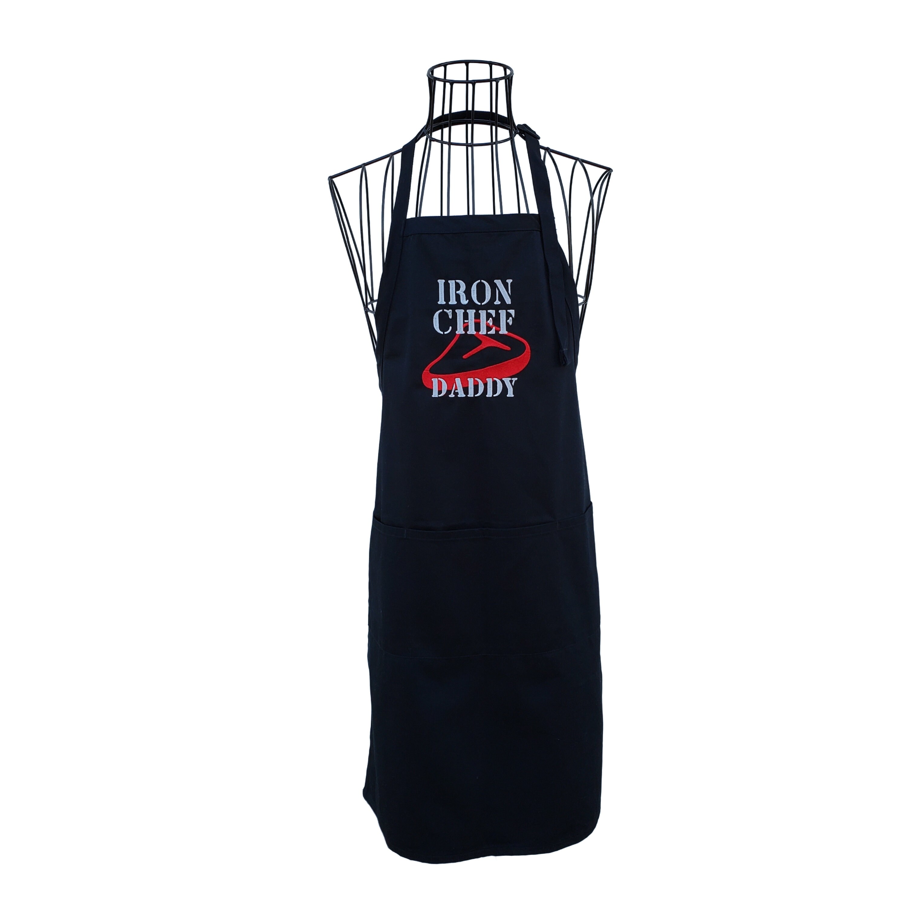 Daddy BBQ Apron, Iron Chef Daddy Apron, Fathers Day Gift, Gifts for Him ...