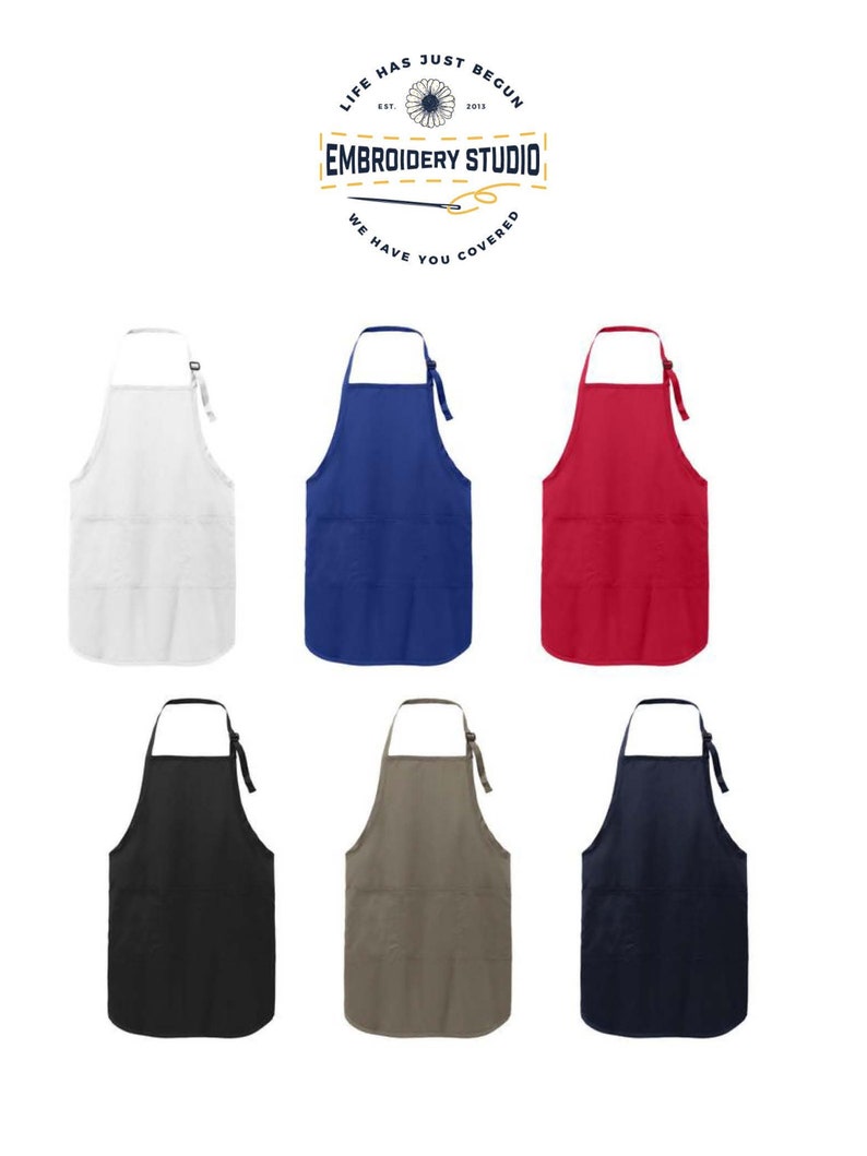 Personalized aprons for women monogrammed aprons | Etsy