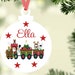 Christmas bauble/Christmas train ornament/Personalised | Etsy