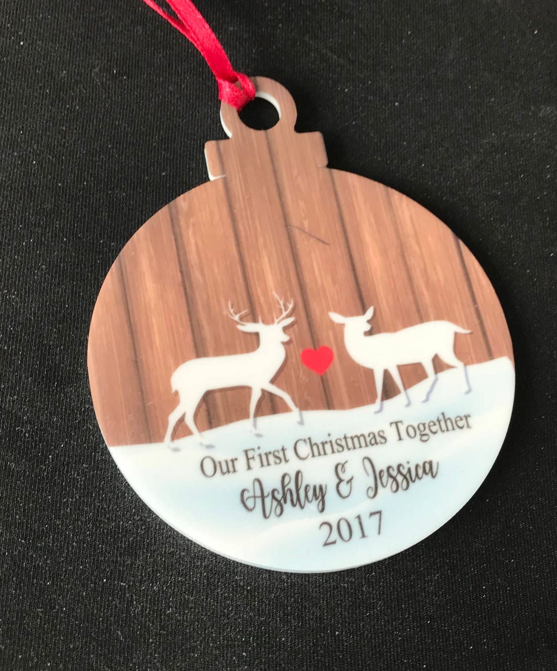 First christmas together/First Christmas Married/Our First | Etsy