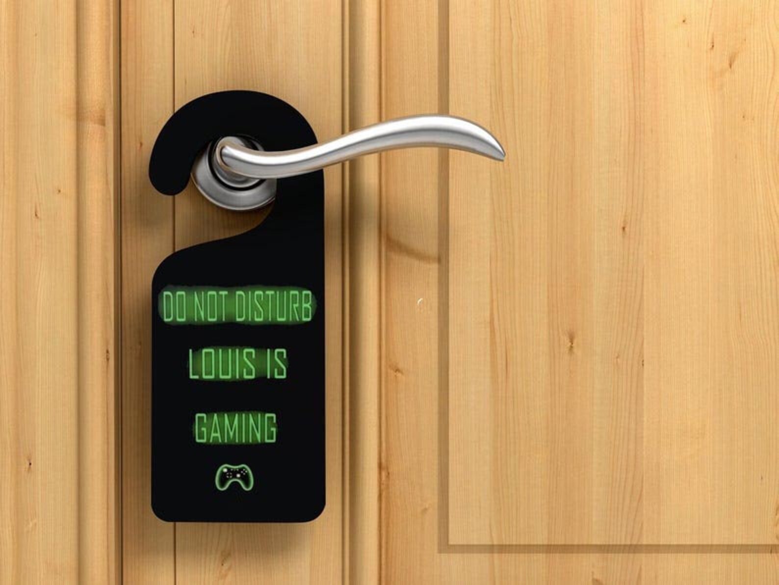 Personalised Gaming Gift/do Not Disturb Gamer/gift for - Etsy UK