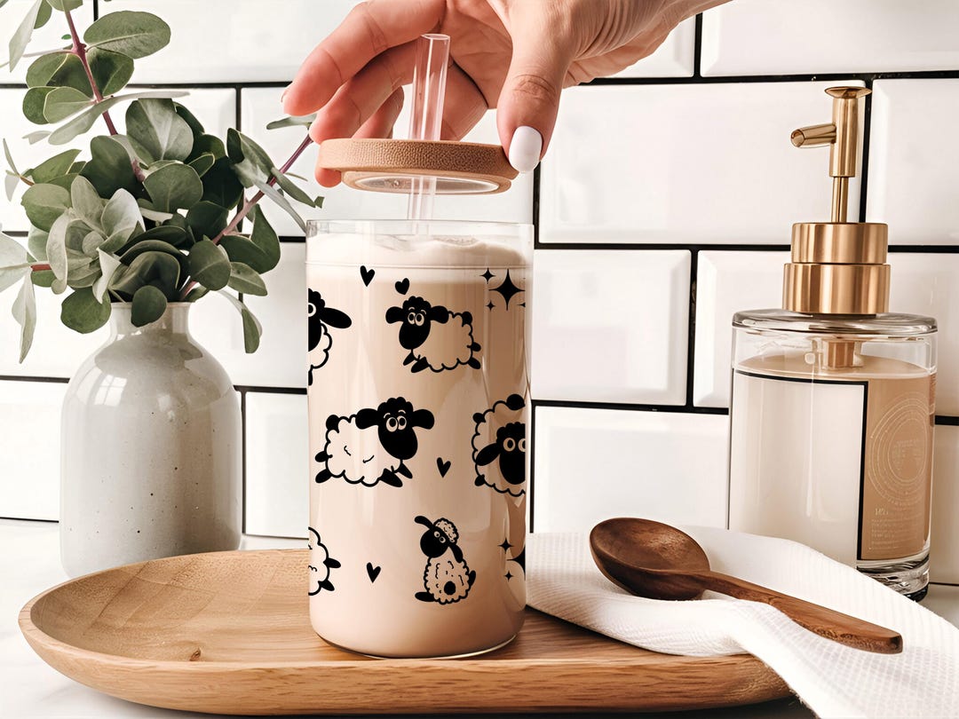 Sheep Glass/sheep Farmer Gift/farmer Glass/farmer Coffee/sheep Farmer ...