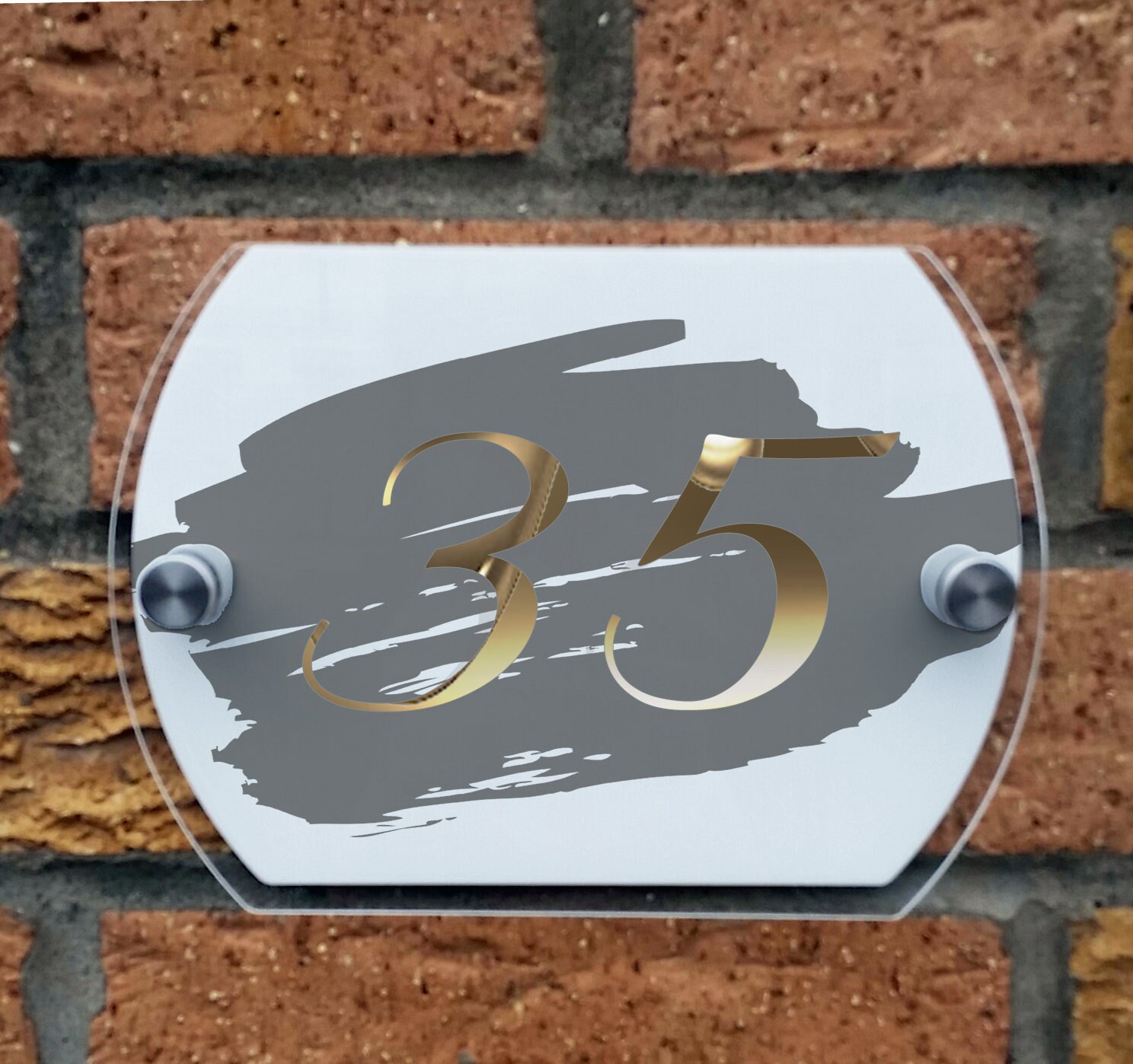 Pink house sign/Personalised house sign/House plaque/House | Etsy