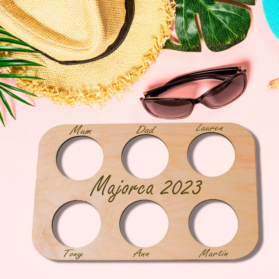 Personalised Drinks Holder/all Inclusive Drinks Holder/holiday Drinks ...