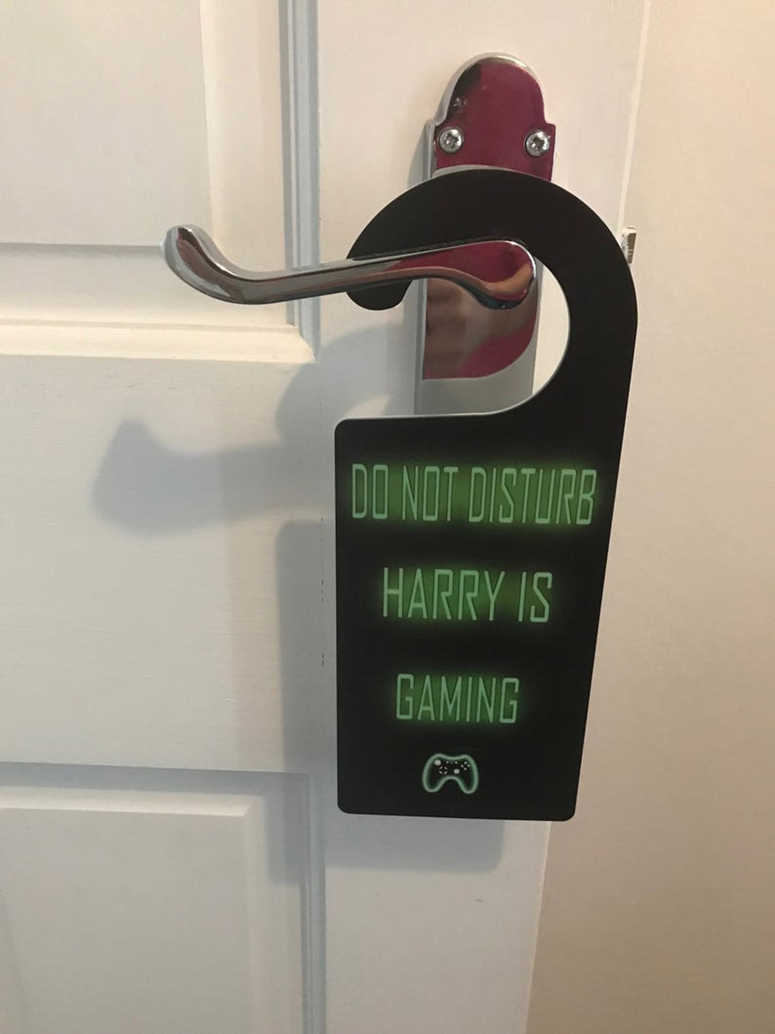 Gaming door hanger/gaming door sign/gift for gamer/teenager | Etsy