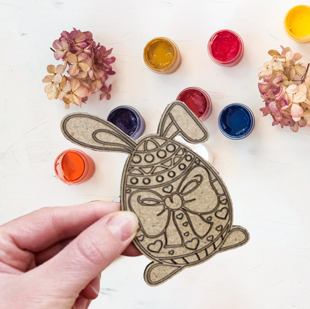 Easter Paint Kit/easter Crafts/paint Your Own Easter Egg/alternative ...