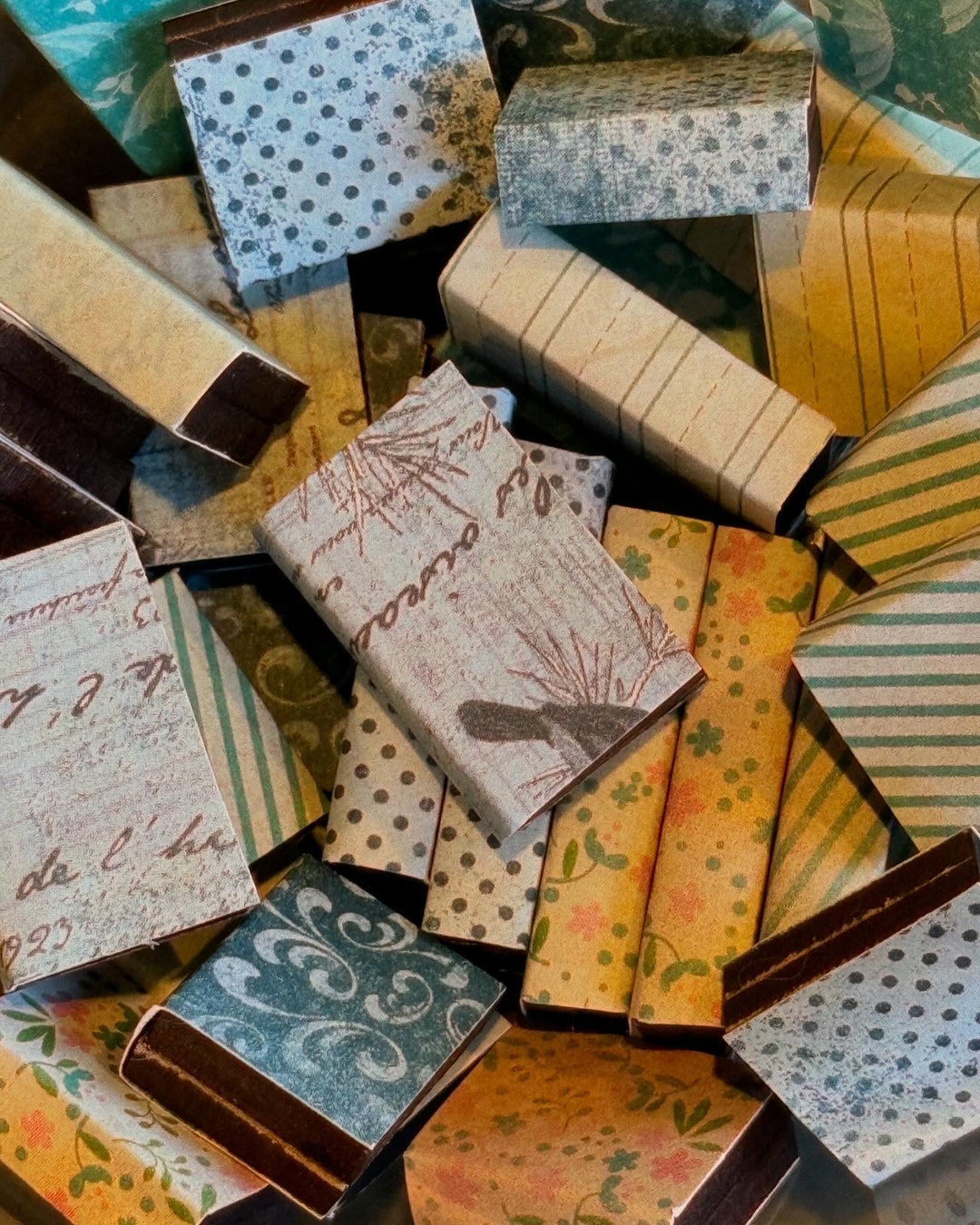 Mini Books 1/12th Size - Etsy