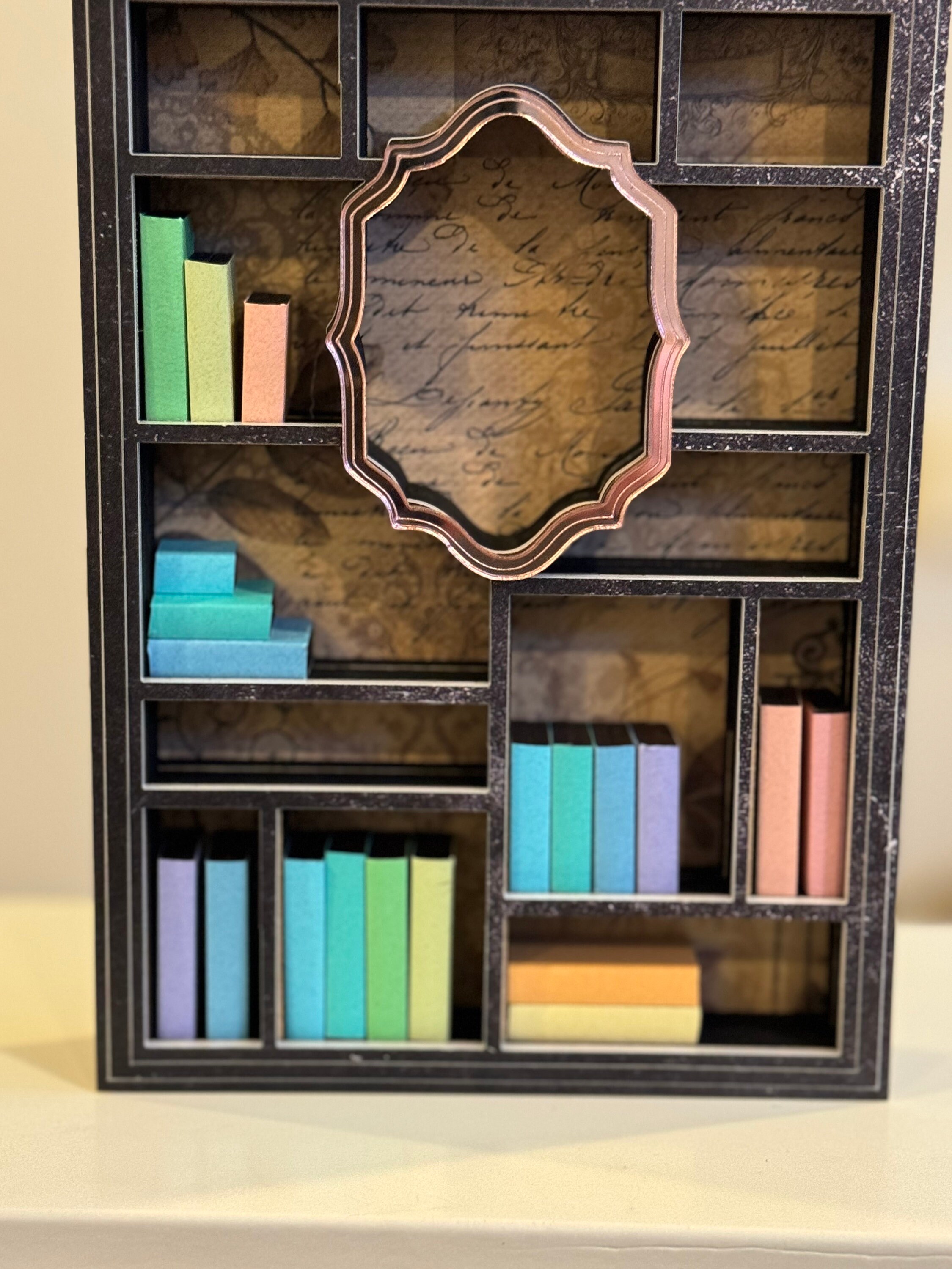 Miniature Bookcase 1/12th Size Customizable - Etsy