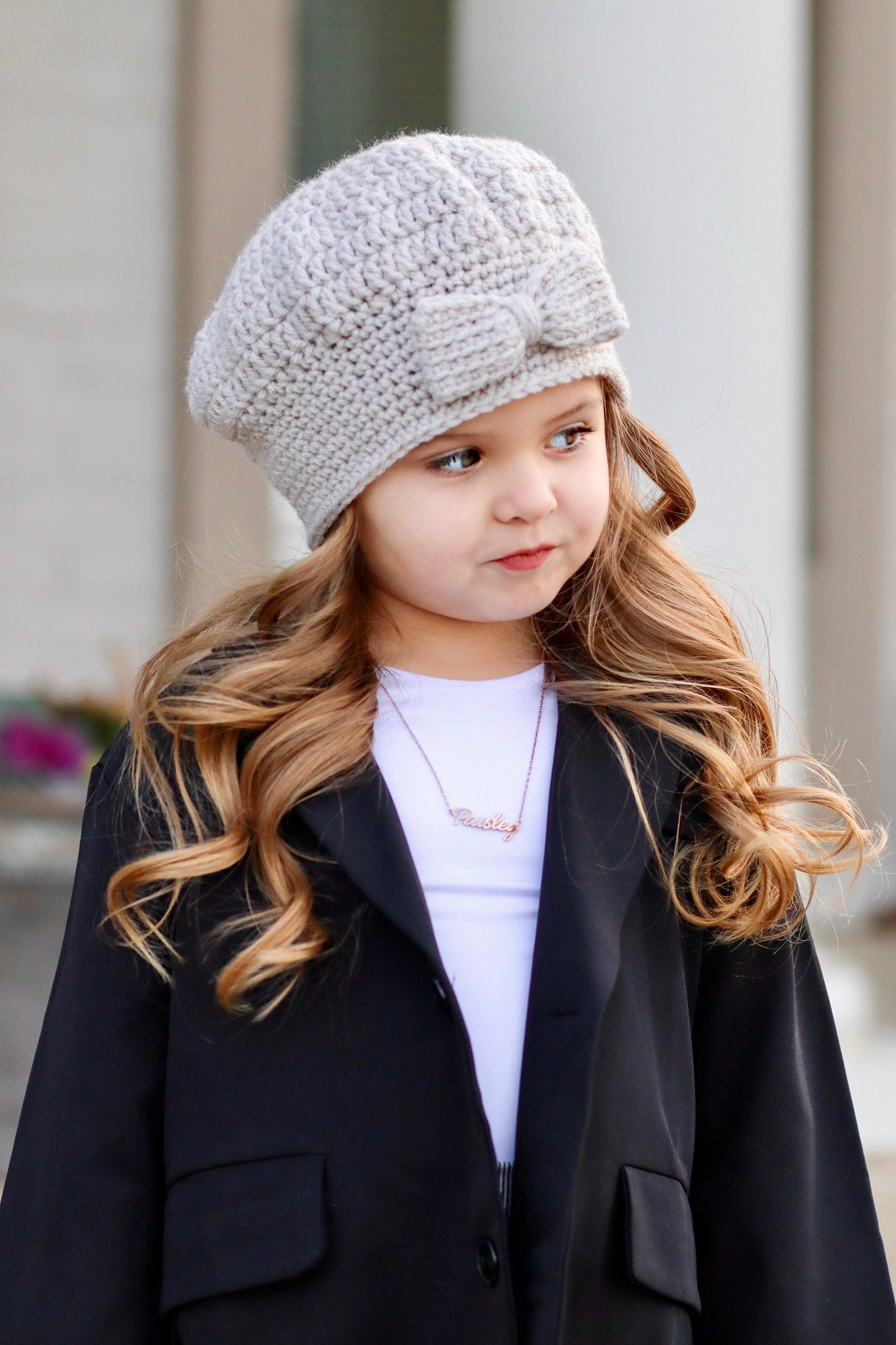 Crochet Beret SOPHIE Beret Children's Beret Hat - Etsy