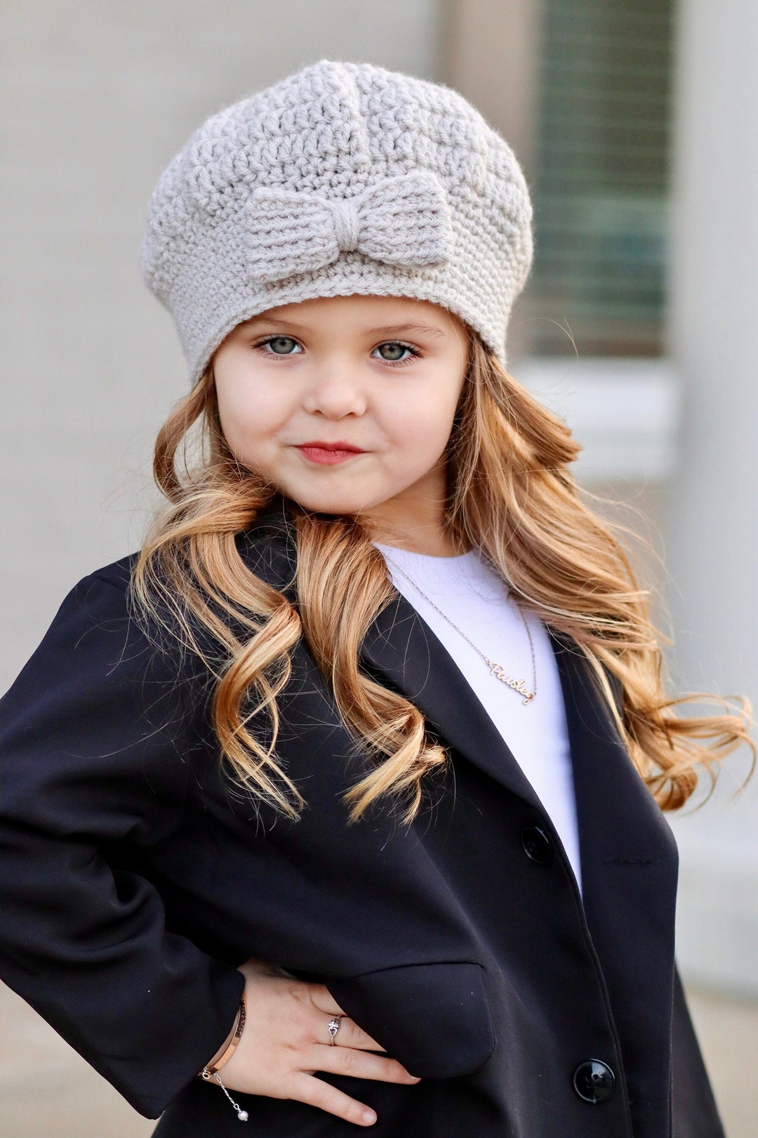 Crochet Beret | SOPHIE Beret | Children's Beret Hat, Girl's Hats ...