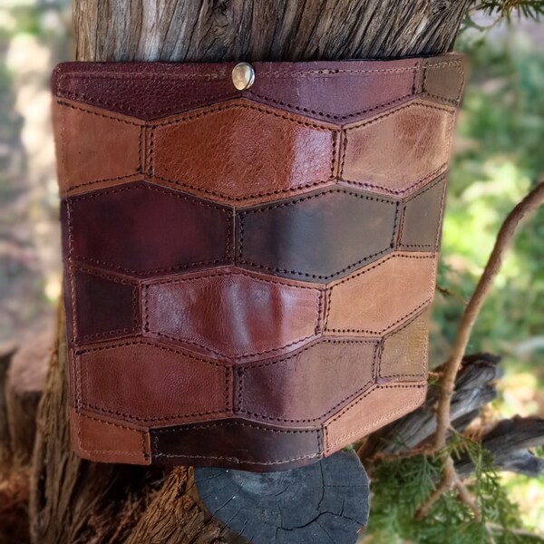 Patchwork Wallet - Etsy