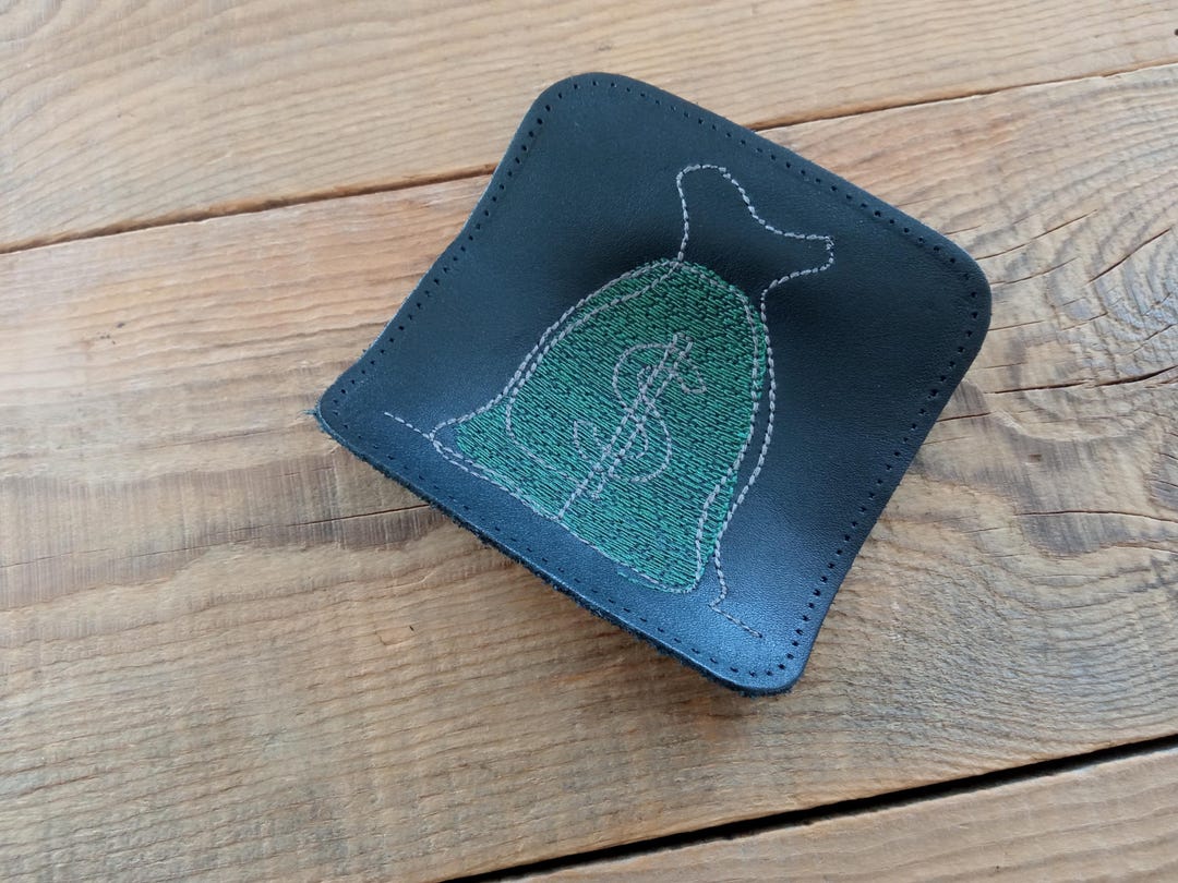 Custom Leather Patch, Funny Patch, Money Patch, Backpack, Embroidery ...