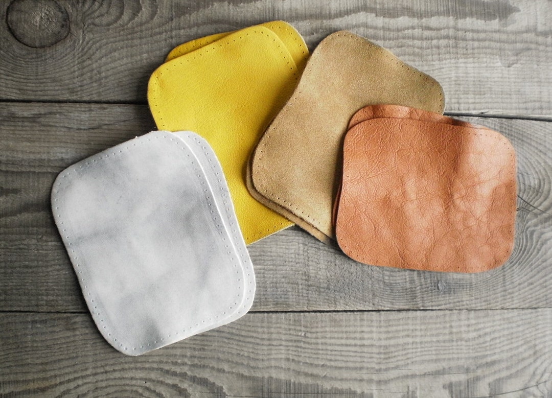 Leather Patch, Elbow Patch, Sweater Patch, Genuine Leather, Square ...