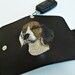 Business Card Holder, Slim Leather Wallet, Hunting, Beagle, Dog, Key ...
