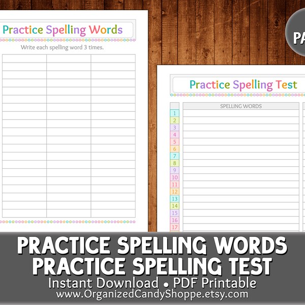 Spelling - Etsy