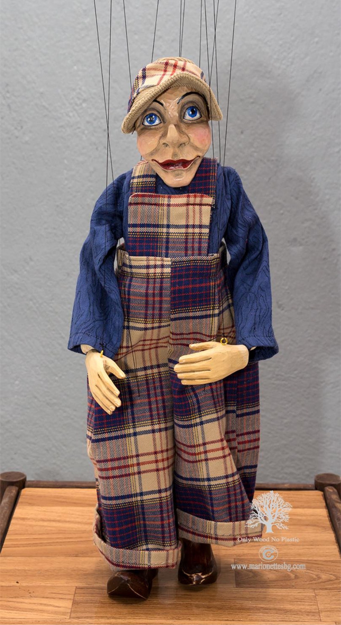 Marionette Carved/marionette on String Original Wood Handmade-pinocchio ...