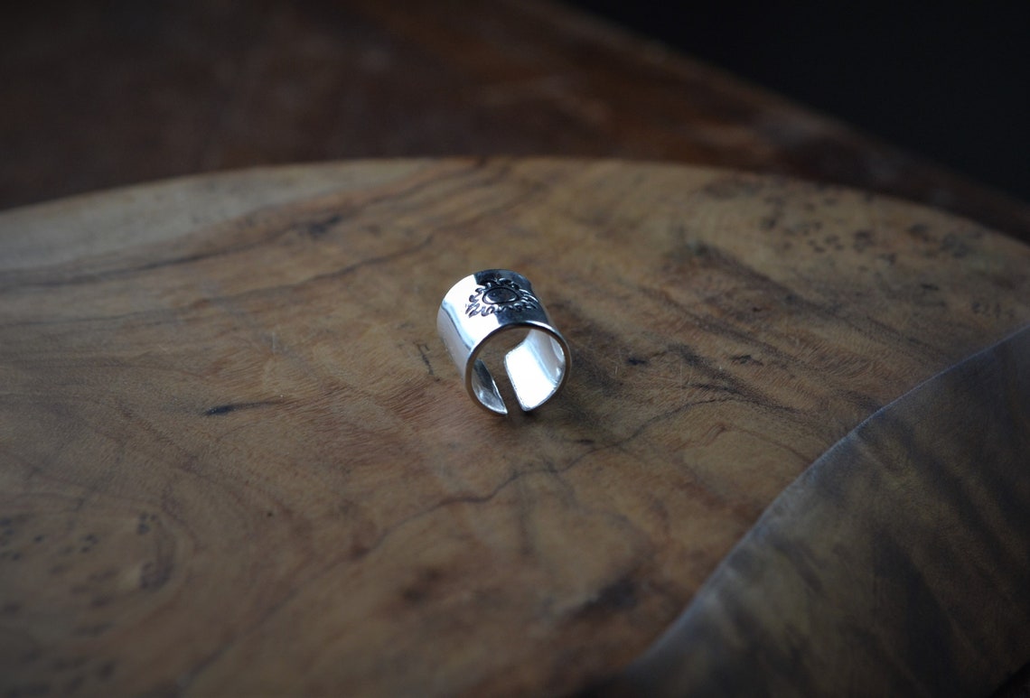 Sterling Eco Silver Hair Sun Cuff. Dreadlock/braid/beard Jewellery. in ...