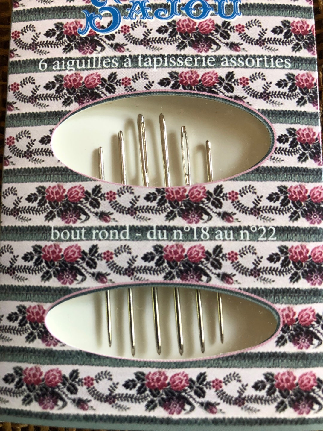 Needle Book # Sajou Paris Packaging # Flea Market Buzz - Etsy