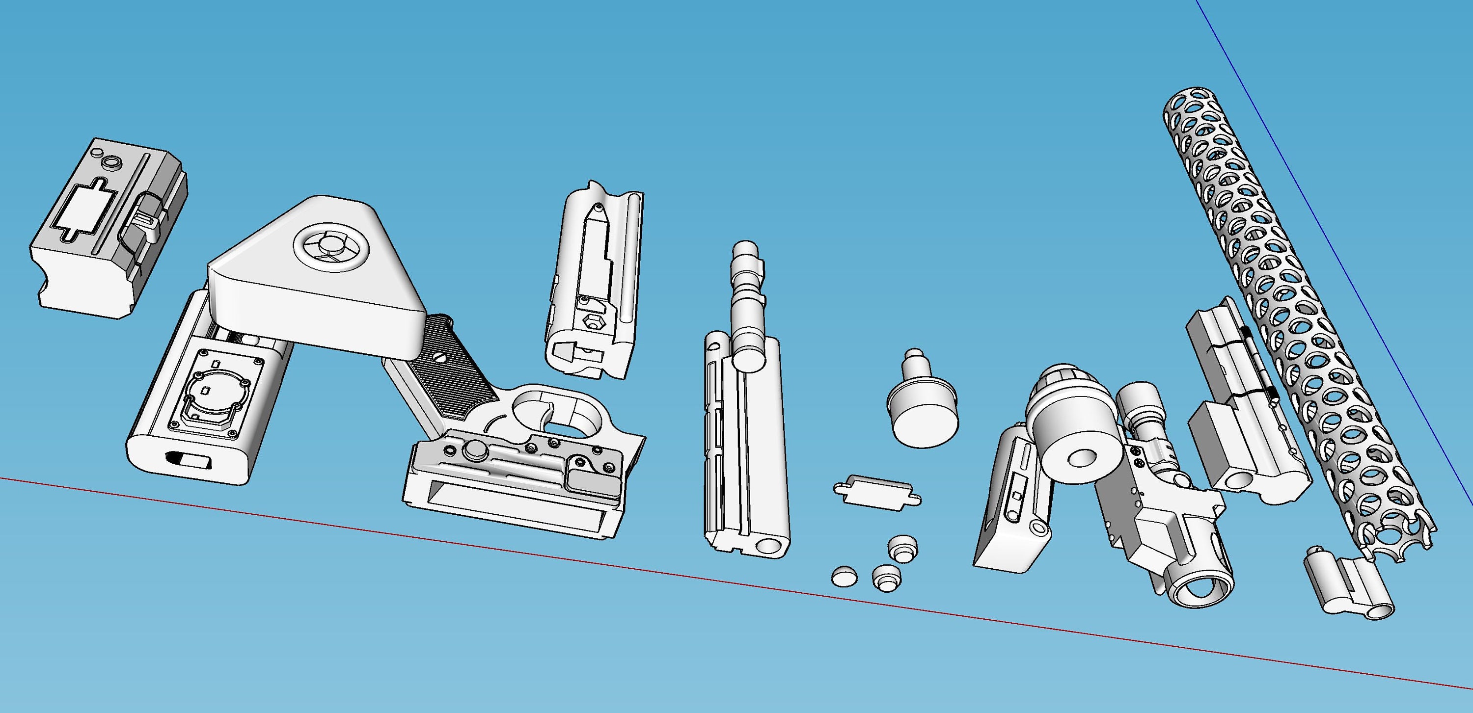 Blastech Dlt-20a Laser Rifle Blaster From Star Wars ESB Used - Etsy UK