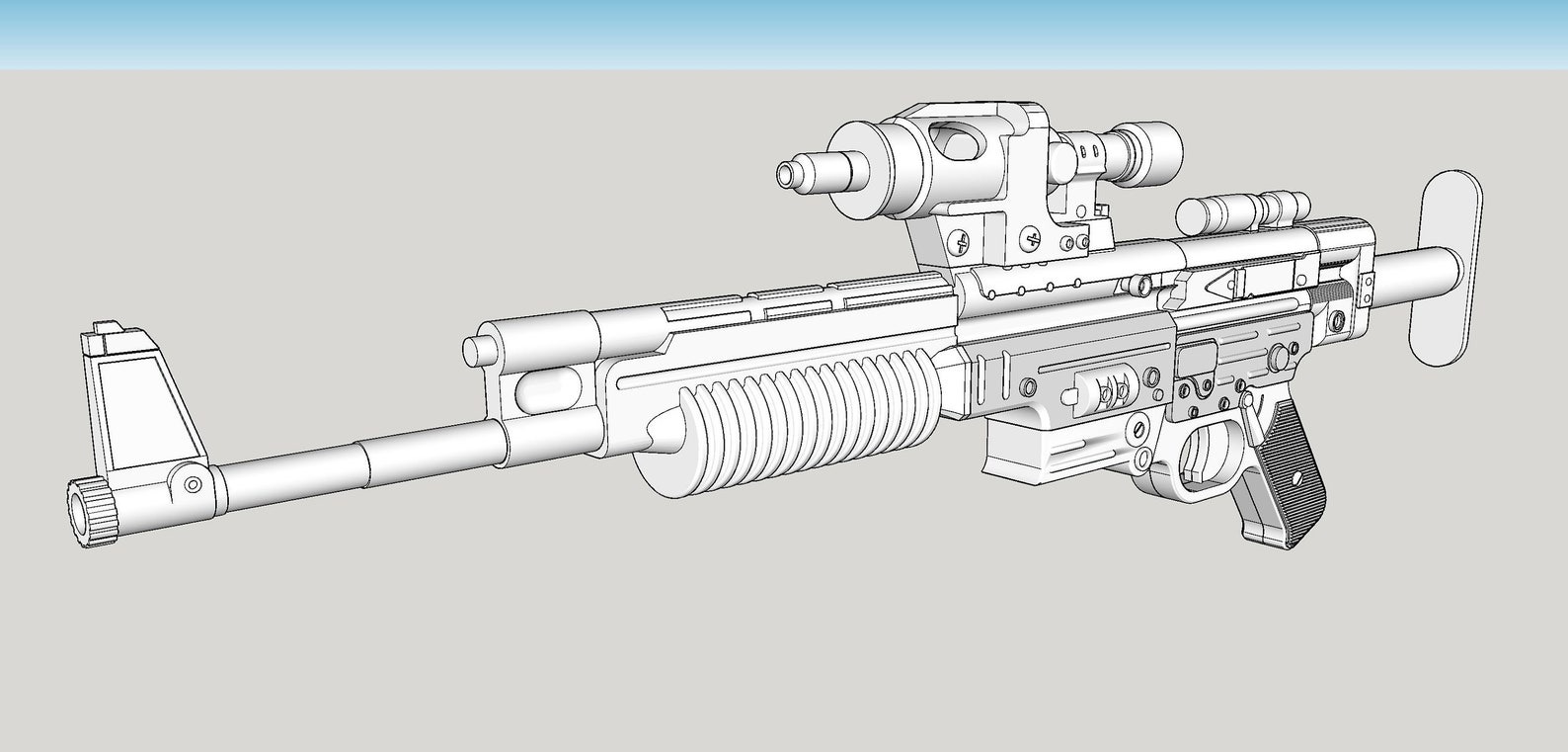A280 Hoth Rebel Blaster from Star Wars the empire strikes | Etsy