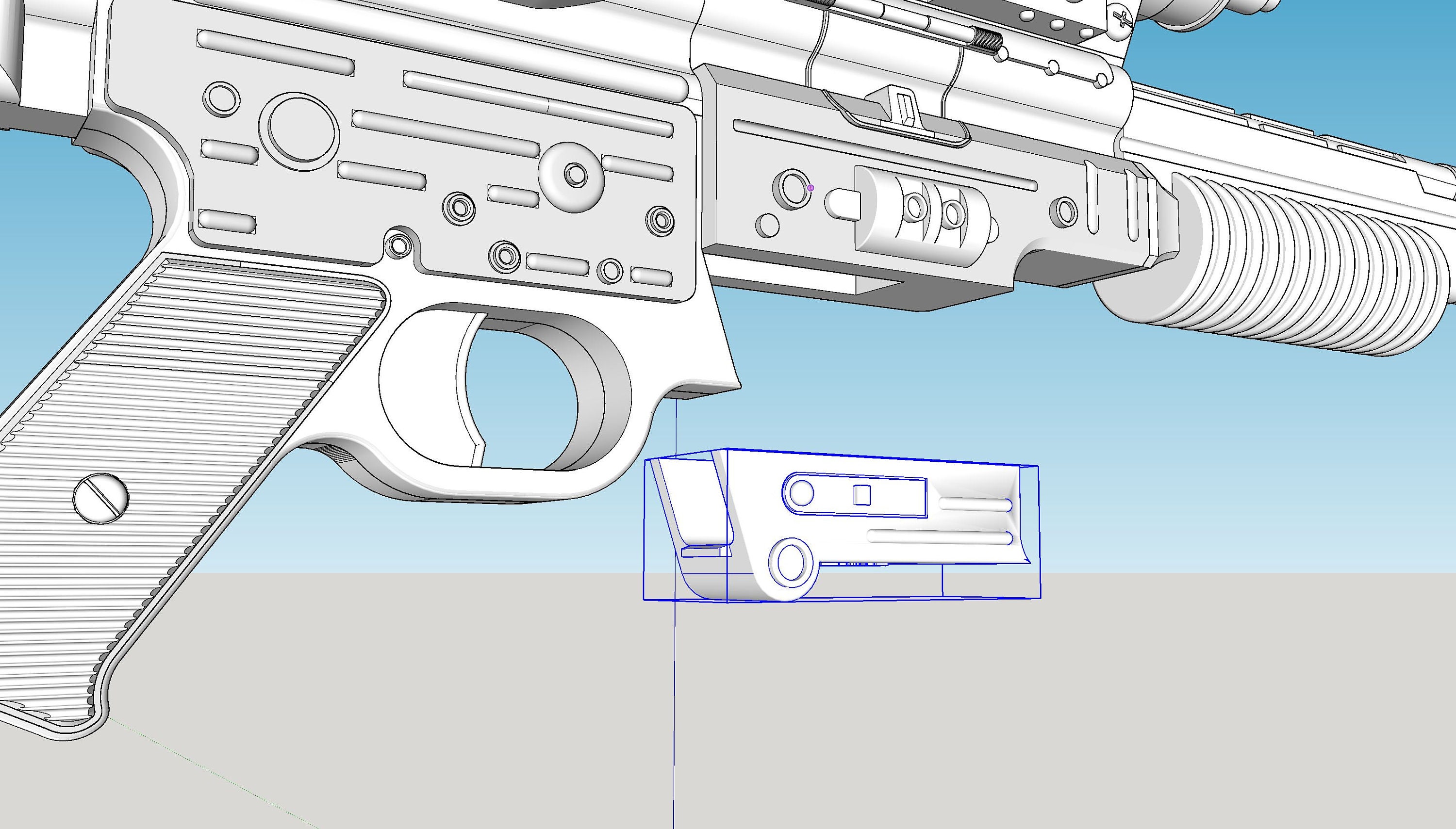 A280 Hoth Rebel Blaster From Star Wars the Empire Strikes - Etsy UK