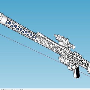 Blastech Dlt-20a Laser Rifle Blaster From Star Wars ESB Used | Etsy UK