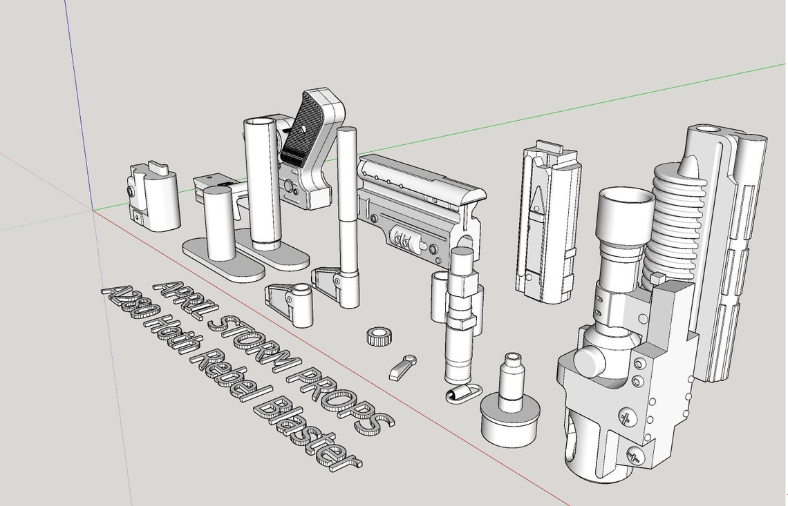 A280 Hoth Rebel Blaster from Star Wars the empire strikes | Etsy