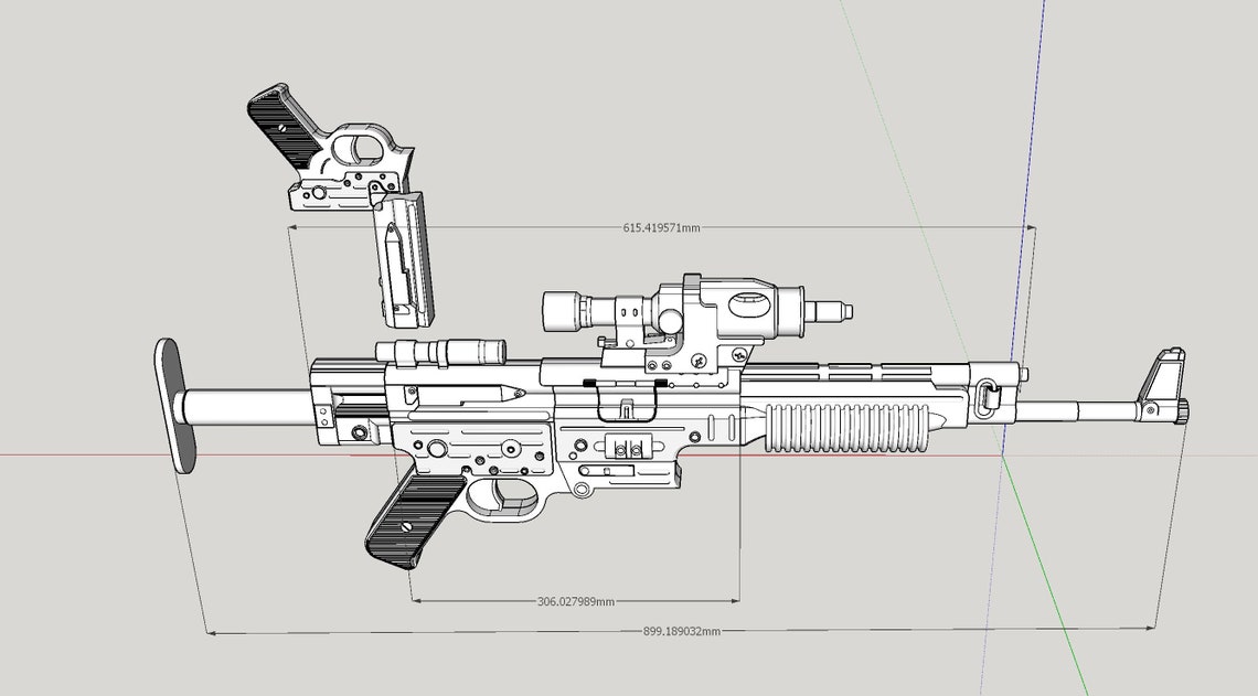 A280 Hoth Rebel Blaster from Star Wars the empire strikes | Etsy